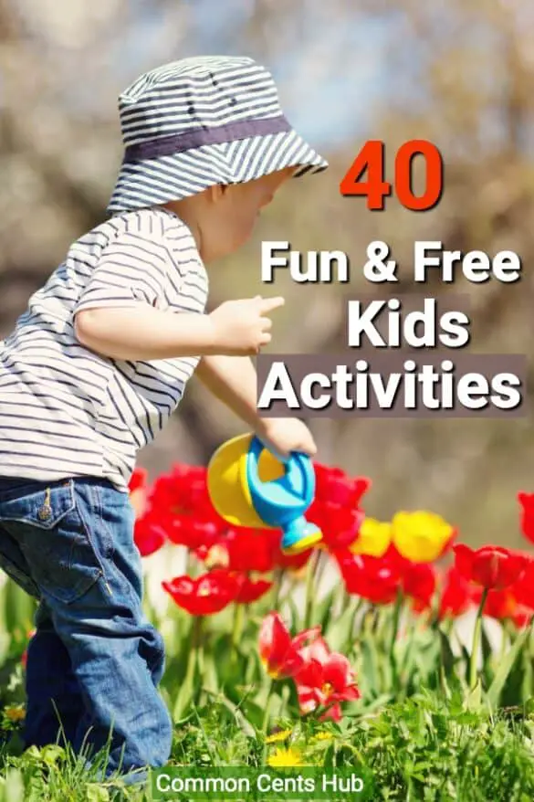 How to Keep Kids Busy - 40 Ways that Cost Next to Nothing!